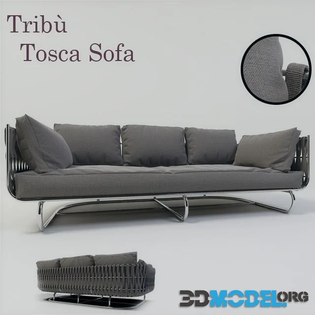 3D Model – Tribu Tosca Sofa