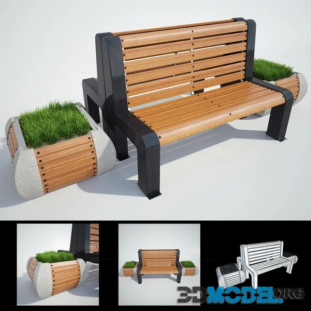 3D Model – BENCH # 1