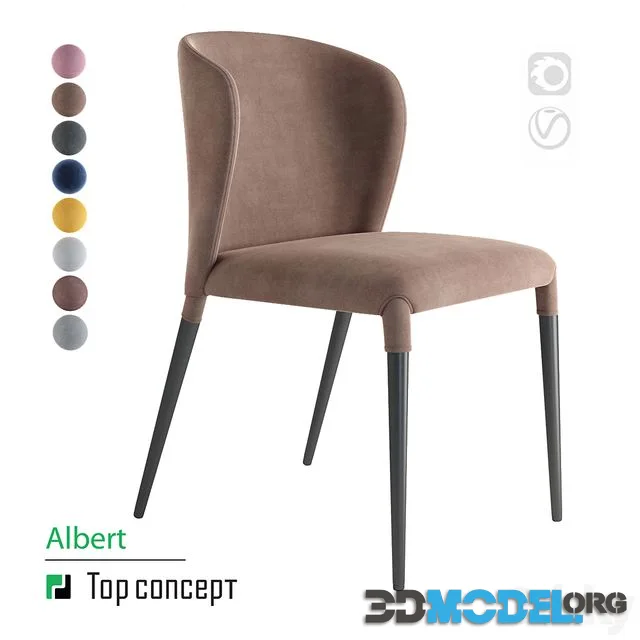 3D Model – Chair Albert