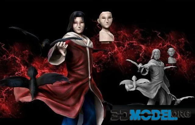 3D Model – Itachi from Naruto