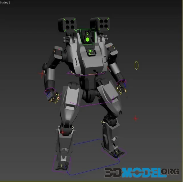 3D Model – MECHA ROBOT (PBR)