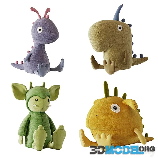 3D Model – Plush Toys 18
