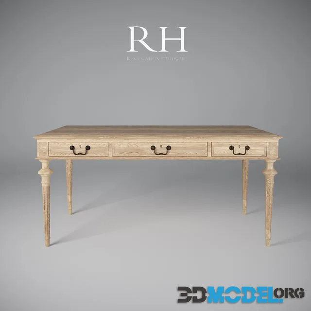 3D Model – RH Desk