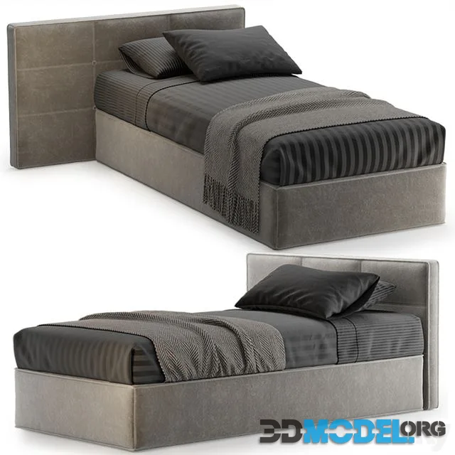 3D Model – SINGLE BED 21