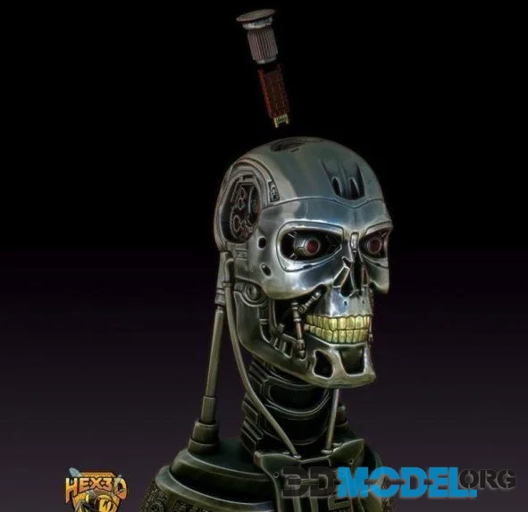 3D Model – T800 Head Stand V1