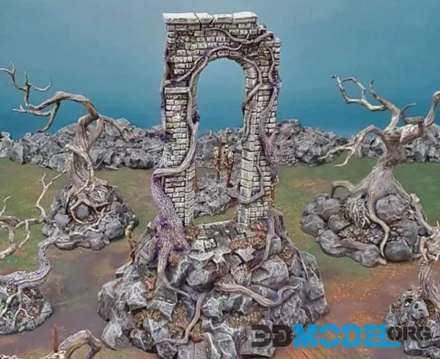 3D Model – The Shadow Gate