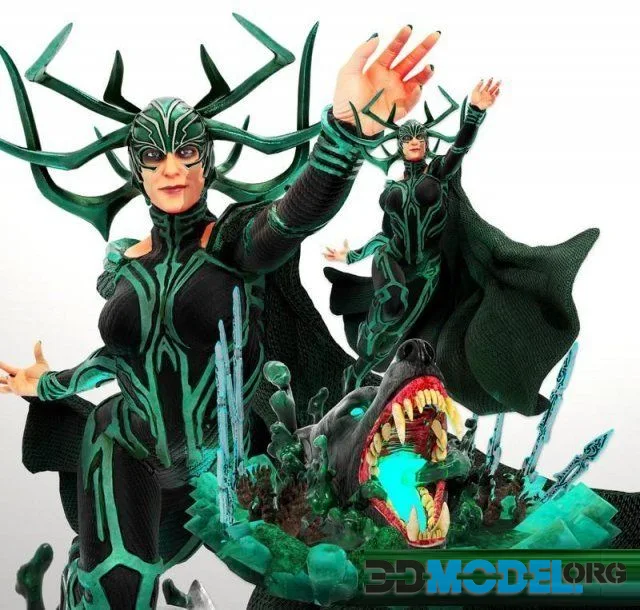 3D Model – Wicked – Hela Statue