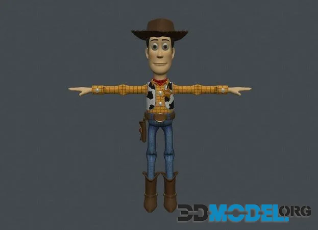 3D Model – Woody (PBR)