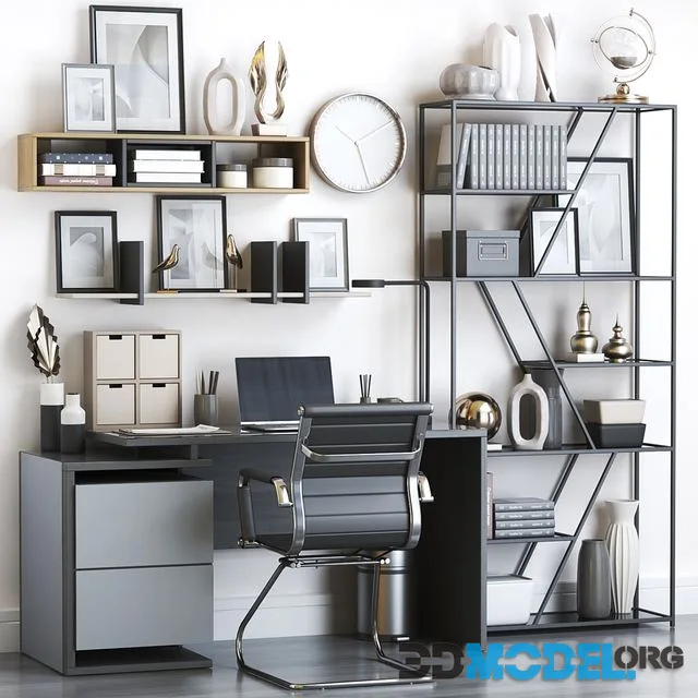 3D Model – Workplace HOFF