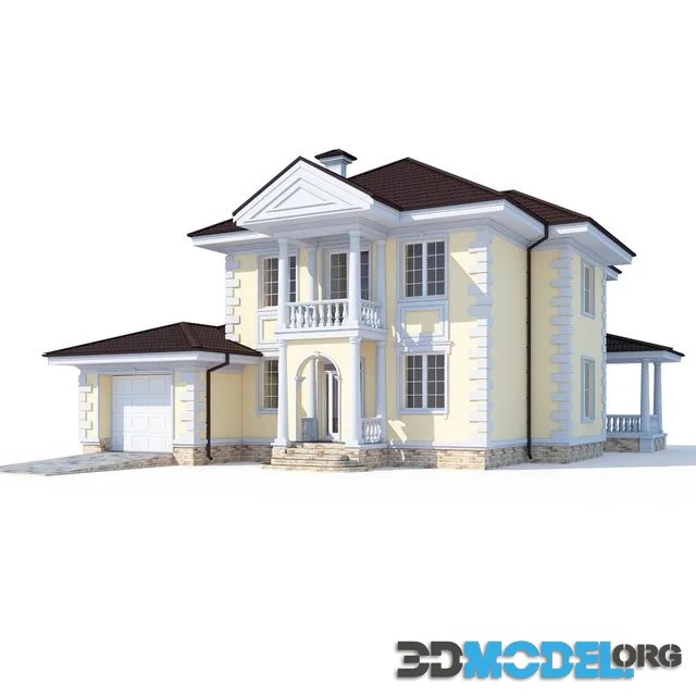 3D Model – ABS House V25
