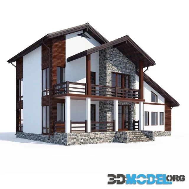 3D Model – ABS House V55