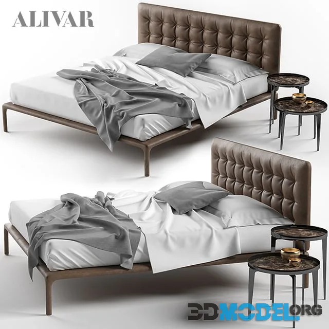 3D Model – Alivar Boheme Bed