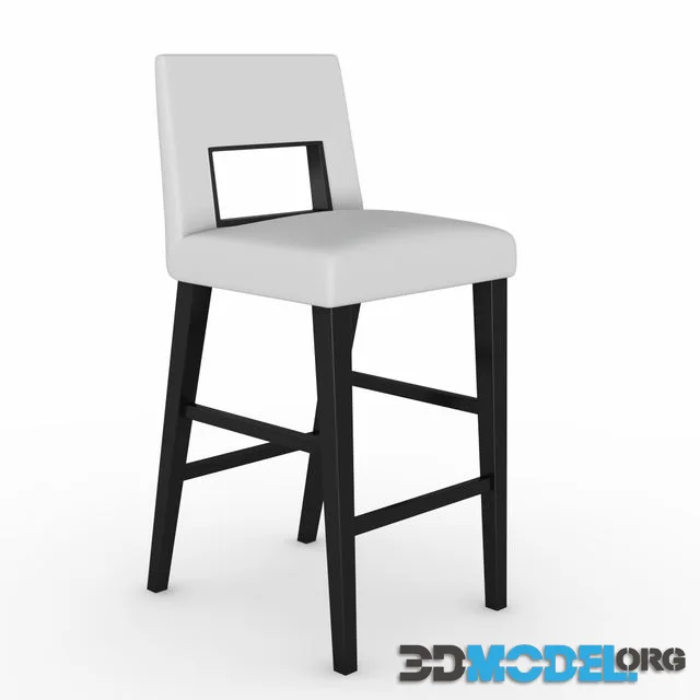 3D Model – Bar Chair Blues