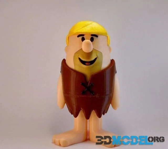 3D Model – Barney Rubble