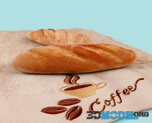 3D Model – Bread