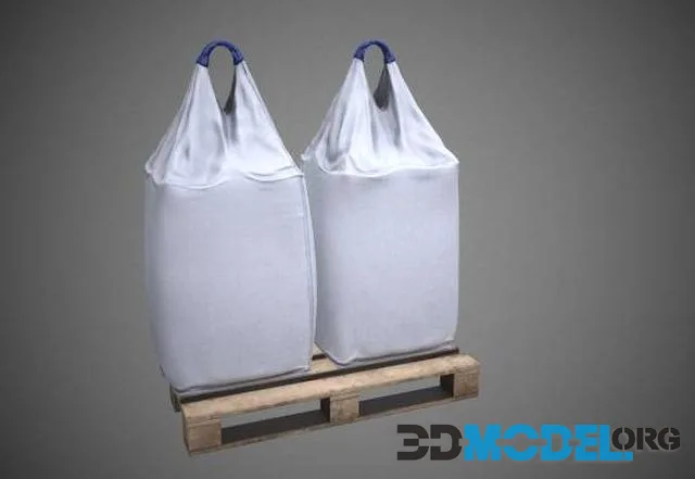 3D Model – Bulk Bag (PBR)
