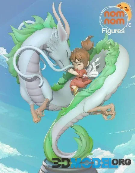 3D Model – Chihiro Haku