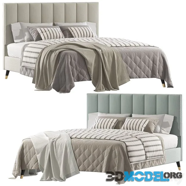 3D Model – Colette bed