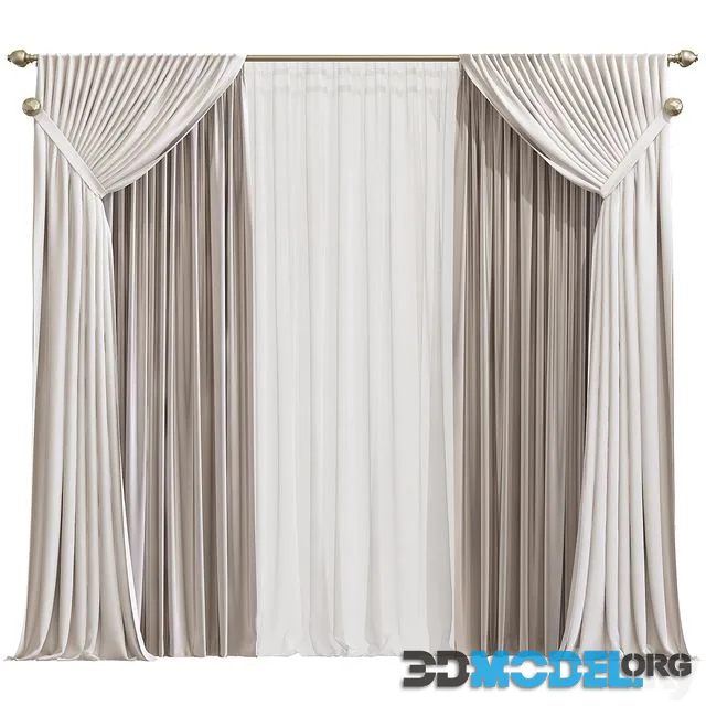 3D Model – 830 Curtain