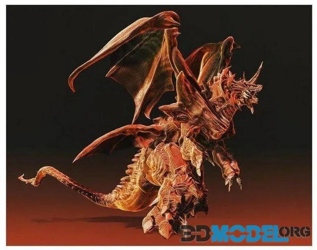 3D Model – Destroyah (fixed)