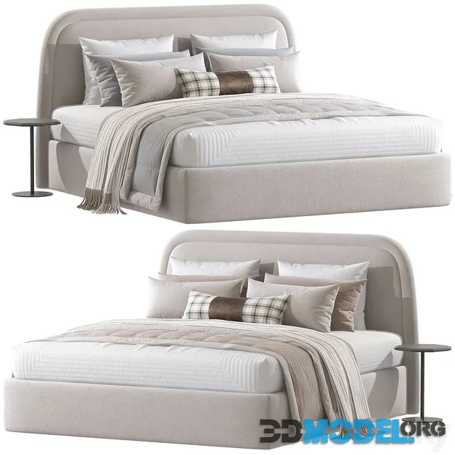 3D Model – Double bed 77