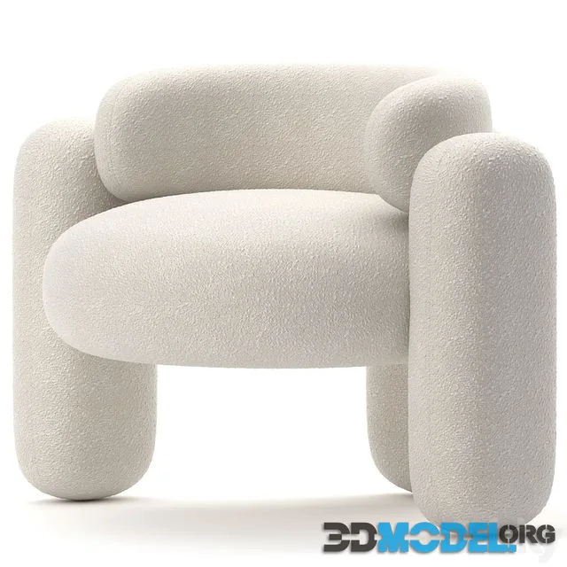 3D Model – EMBRACE Armchair