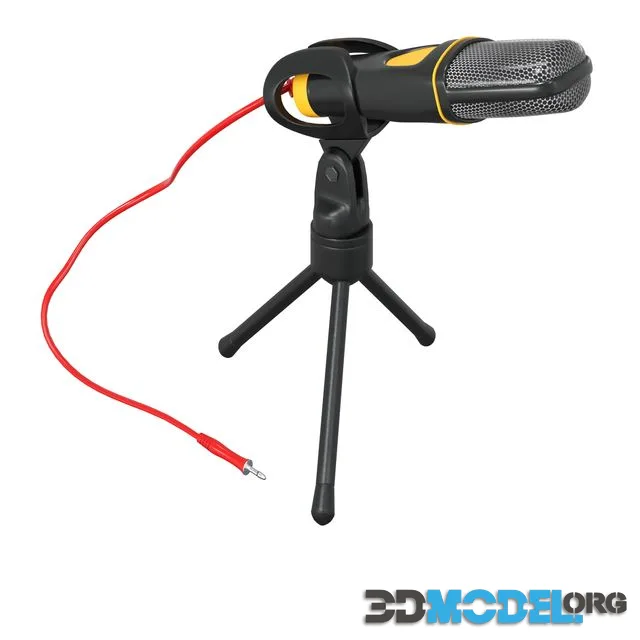 3D Model – microphone 001