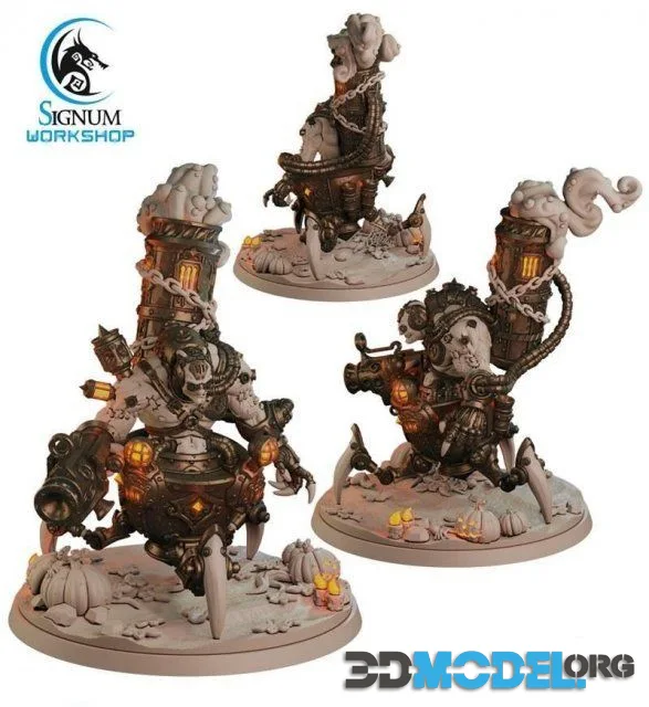 3D Model – Techno abomination