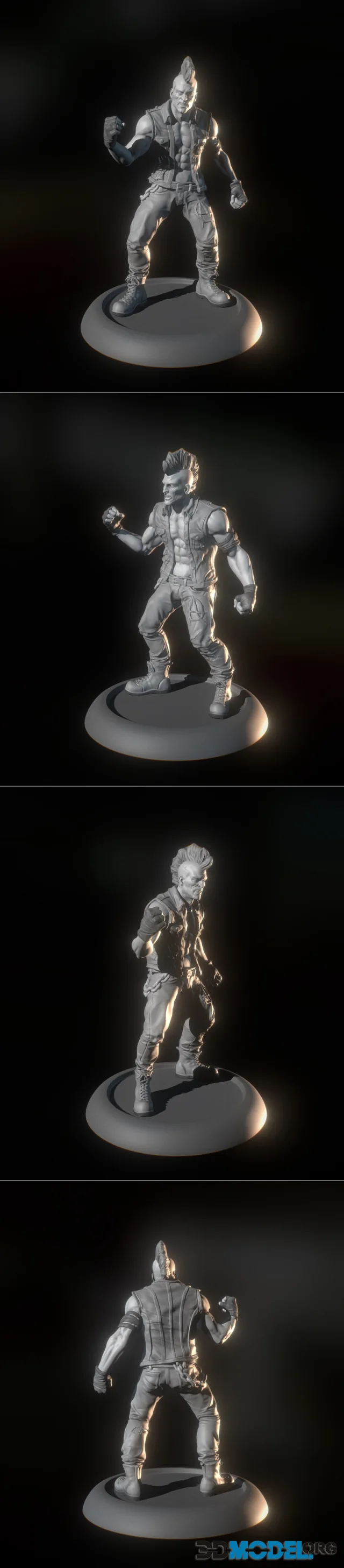 3D Model – Thug – Printable