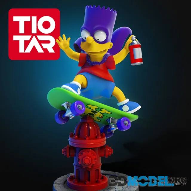 3D Model – Bart – Printable