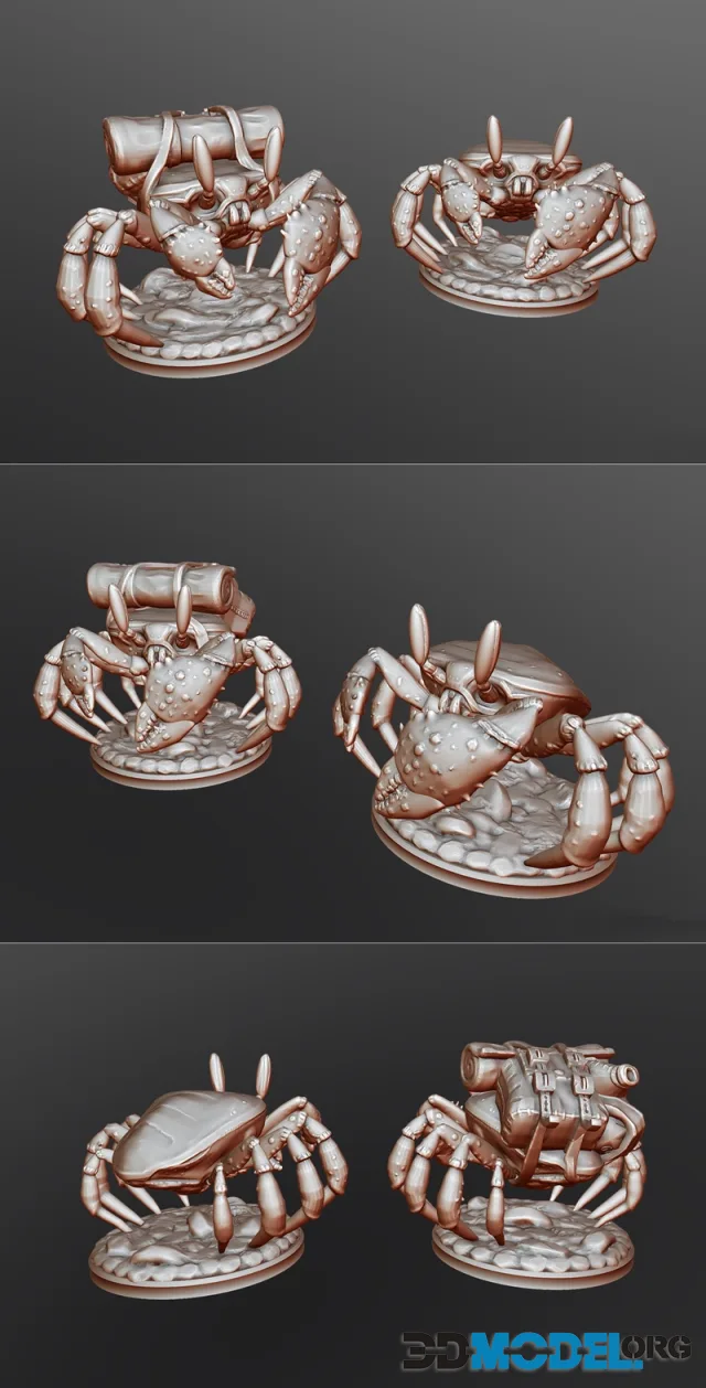 3D Model – DnD Crab – Printable