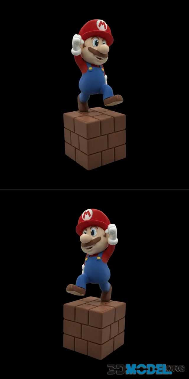 3D Model – Mario – Printable