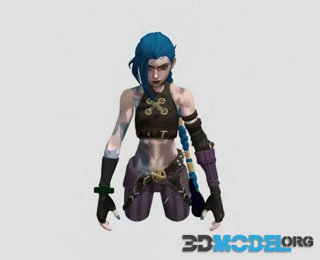 3D Model – Arcane Jinx