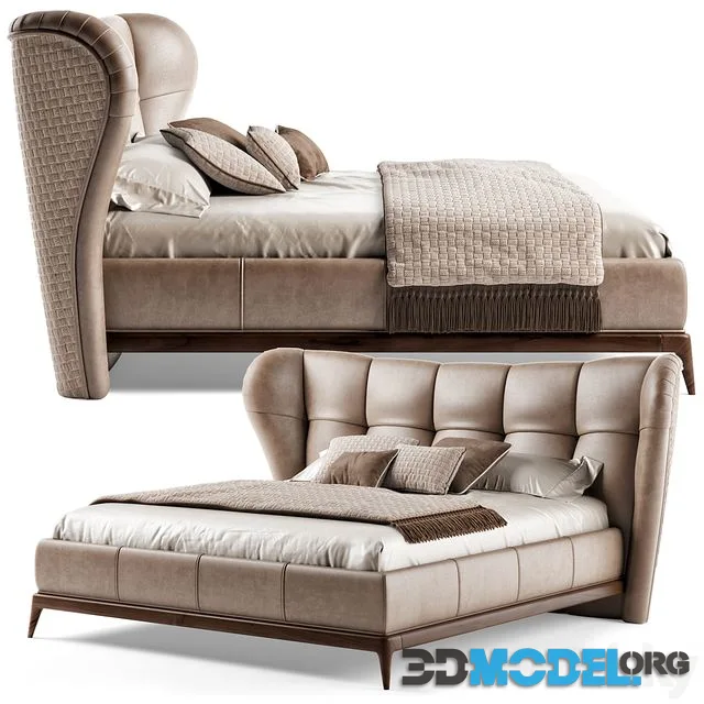 3D Model – Bed Volpi Isabella