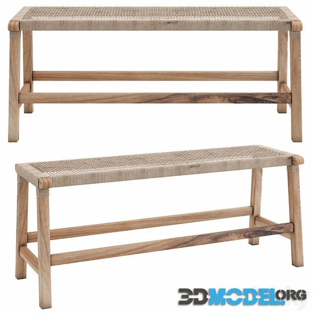 3D Model – Beida bench