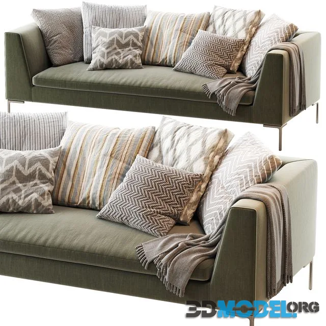 3D Model – Charles Sofa