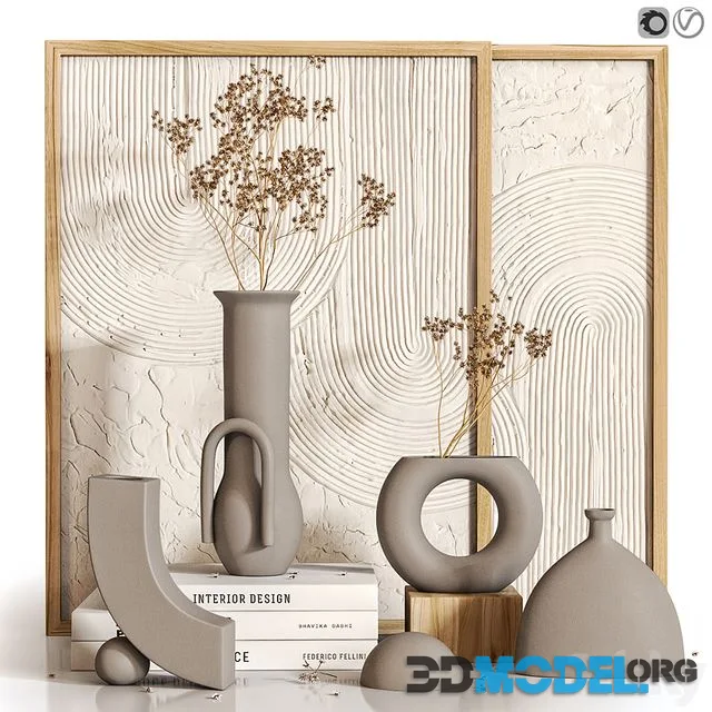 3D Model – Decor set 31