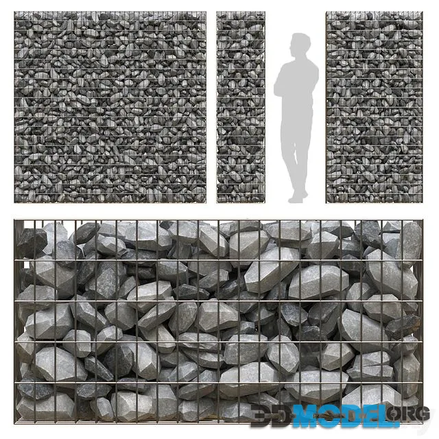 3D Model – Gabion 02