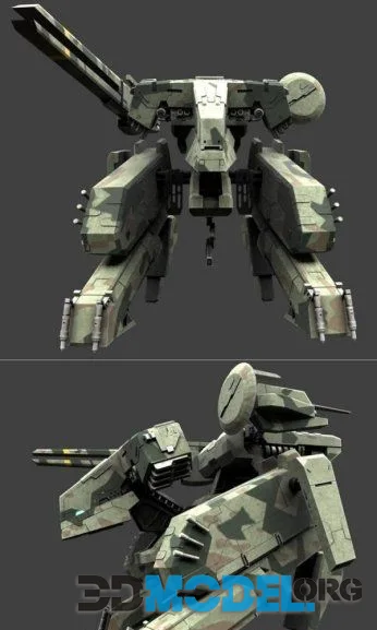 3D Model – Metal Gear REX