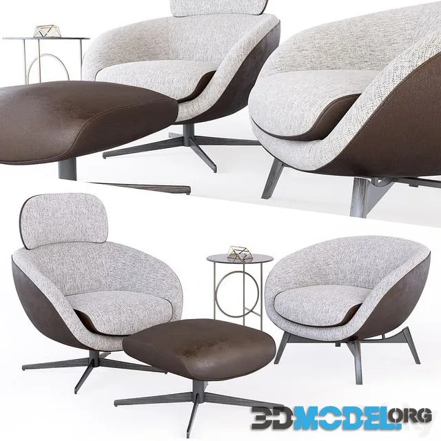 3D Model – Minotti Russell