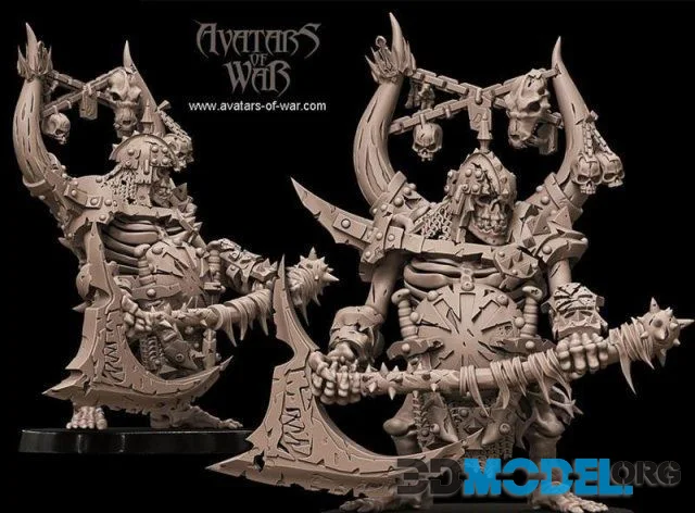 3D Model – Ogre Skeleton