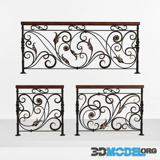 3D Model – Railing 3383