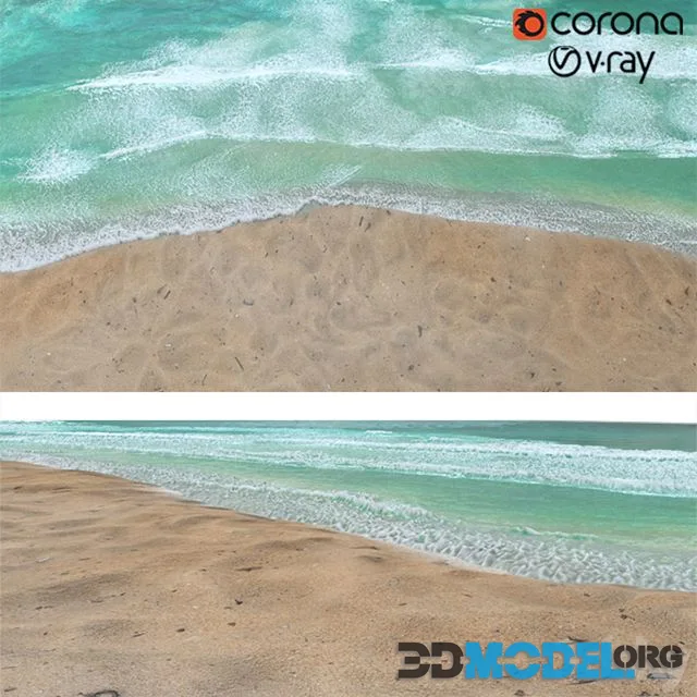 3D Model – sea 001