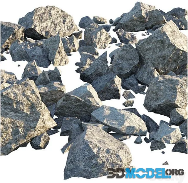 3D Model – Stones