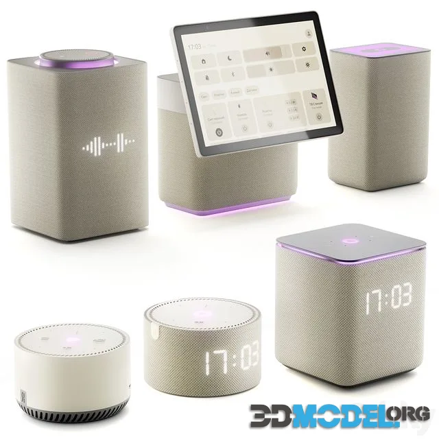 3D Model – Yandex Station