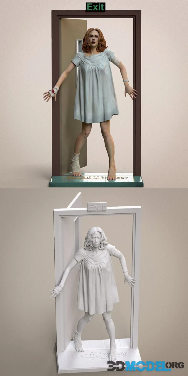 3D Model – Jamie – Printable