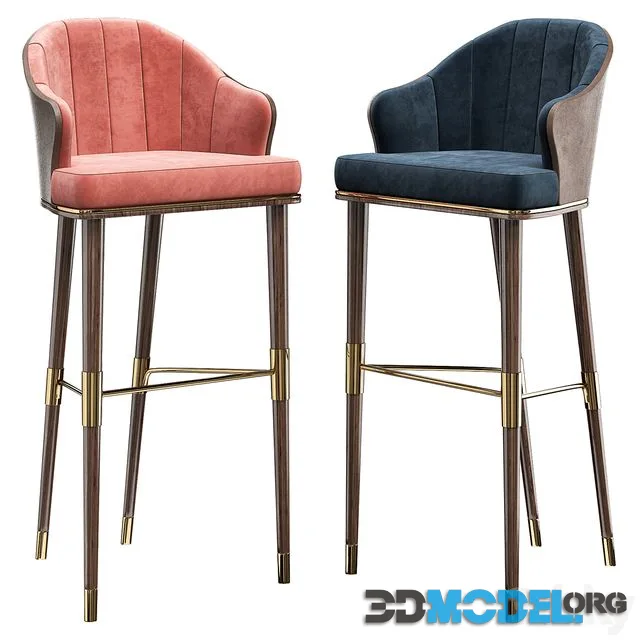 3D Model – Bar chair ellis
