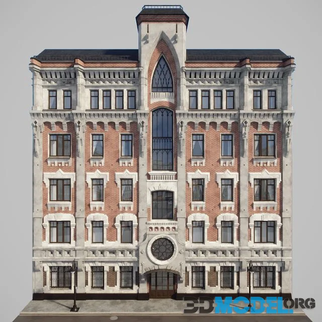 3D Model – Building facade