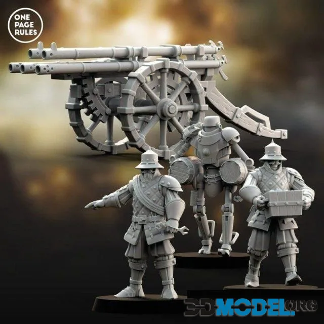 3D Model – Combined salvas