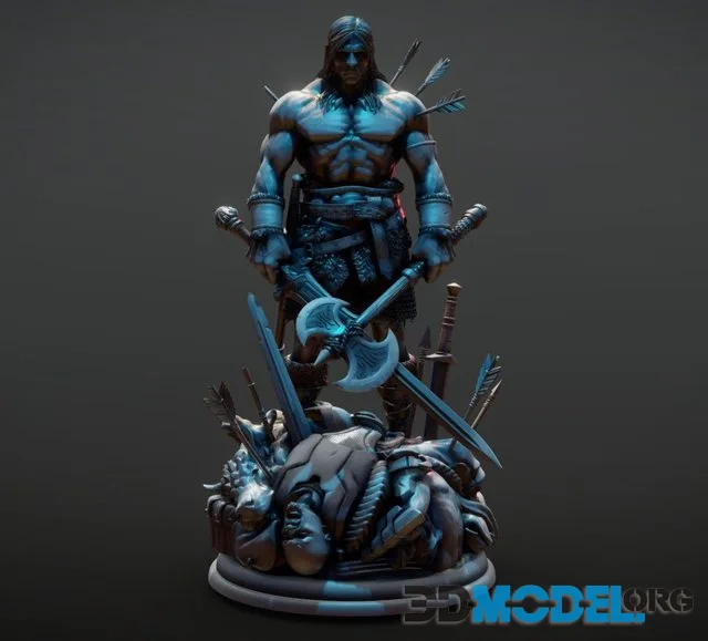3D Model – Conan (PBR)